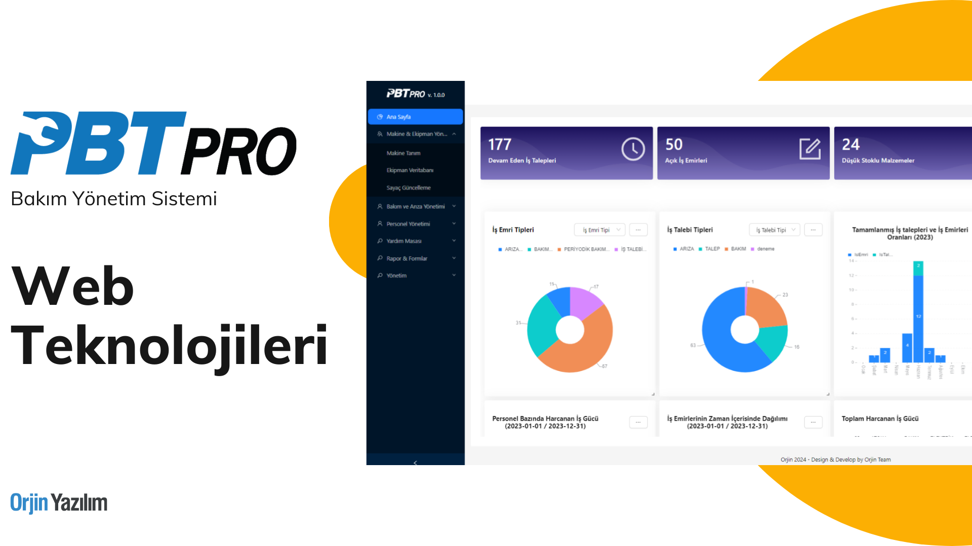 PBT PRO Bakım Yönetim Yazılımı Web Tabanlı Dönüşümü Tamamlandı - Web Tabanlı Bakım Yönetim Yazılımı